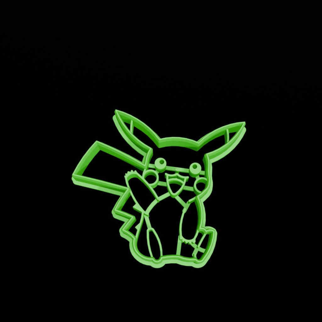 Pikachu - Pokemon - Piparkoogivormid